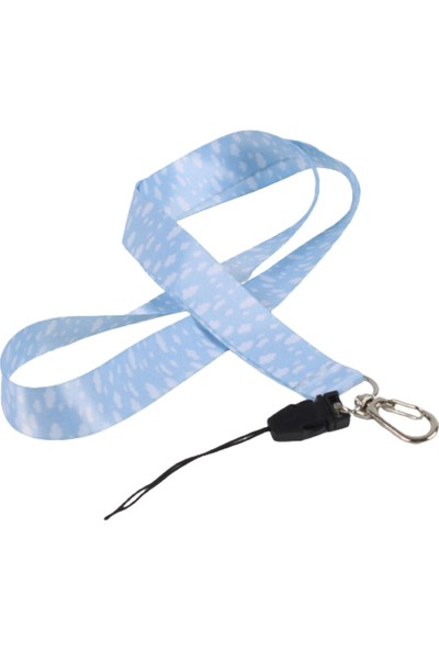 Afillix Concept Mavi Bulut Tasarım Boyun Askı Ipi