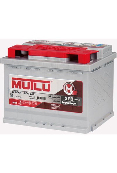 Mutlu Aku Mutlu Akü 60 Amper ÜRETIM:2021