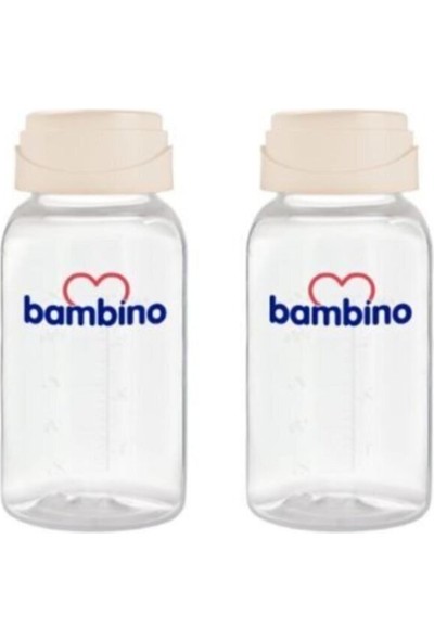 Bambino Süt Saklama Kabı 2 Adet 125 ml