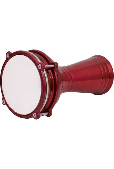 melekstore Darbuka Alüminyum Bordo DA17RD