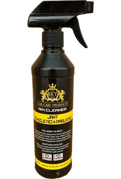 Bky Plus Araç Jant Temizleyici ve Parlatıcı 500 ml (Sünger Hediyeli) Bky Plus Araç Jant Temizleyici ve Parlatıcı 500 ml (Sünger Hediyeli)