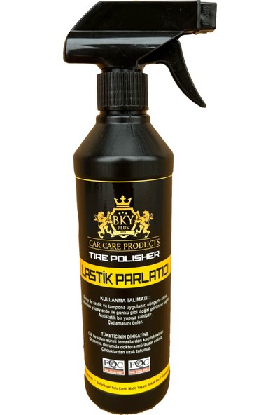 Bky Plus Oto Lastik Parlatıcı 500 ml (Sünger Hediyeli) Bky Plus Oto Lastik Parlatıcı 500 ml (Sünger Hediyeli)