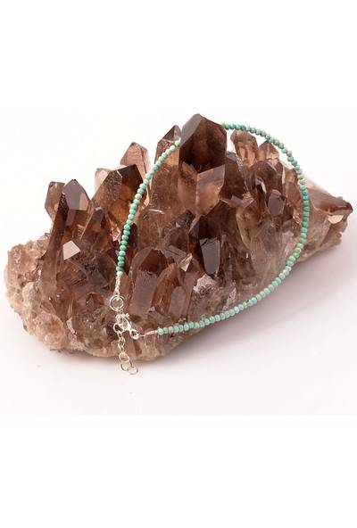 Taş Sandığı Çok Ince Boyasız Turkuaz Taşı Gümüş Bileklik - Süzme Renk Taş Sandığı Çok Ince Boyasız Turkuaz Taşı Gümüş Bileklik - Süzme Renk