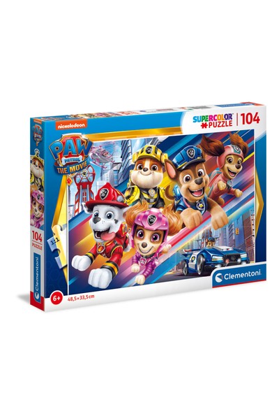 Clementoni Paw Patrol Movie 104 Parça Puzzle Clementoni Paw Patrol Movie 104 Parça Puzzle