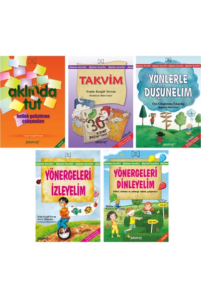 Pencere Sey Düşünme Becerileri 2. Set 5 Cilt -Yeşim Kesgül Sercan