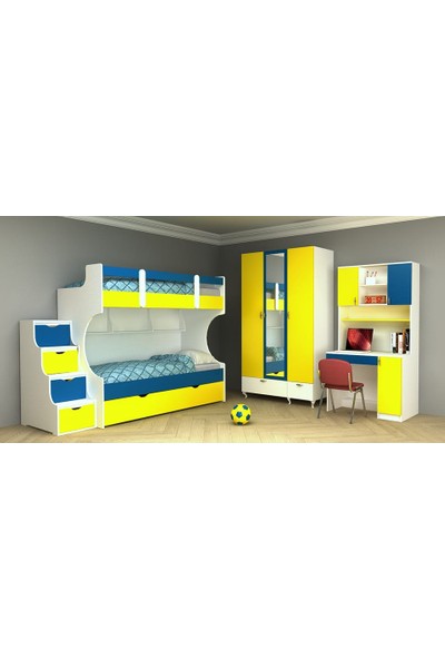 Emin Dekorasyon Ranza Genç Oda Takımı Emin Dekorasyon Ranza Genç Oda Takımı