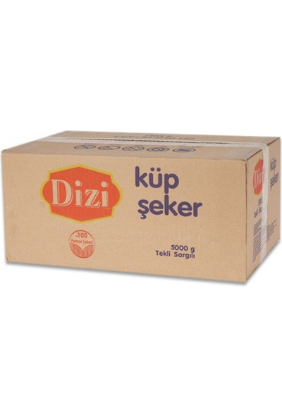 Dizi Tek Sargılı Küp Şeker 5 kg