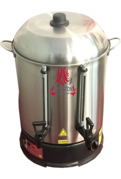 Maraton 250 Bardak Çay Otomatı Çelik Çay Kazanı