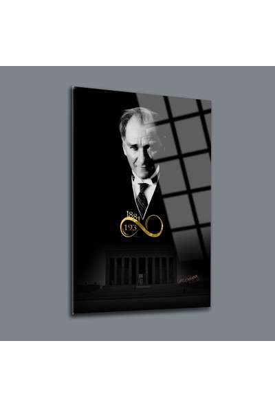Srd Concept Atatürk 9 Cam Tablo-Atatürk Tablosu