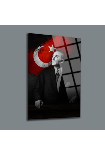 Srd Concept Atatürk 11 Cam Tablo-Atatürk Tablosu