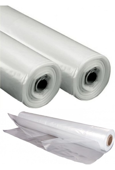 İstanbul e-Hırdavat En 4 mt x Uzunluk 1 mt Şeffaf Naylon Branda 25 Micron