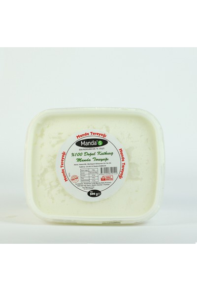 Manda's Manda Yayık Tereyağı 500 gr Manda's Manda Yayık Tereyağı 500 gr