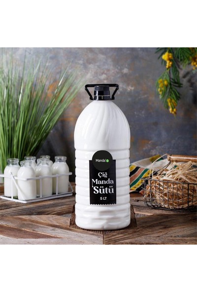 Manda's Çiğ Manda Sütü 5 lt Manda's Çiğ Manda Sütü 5 lt