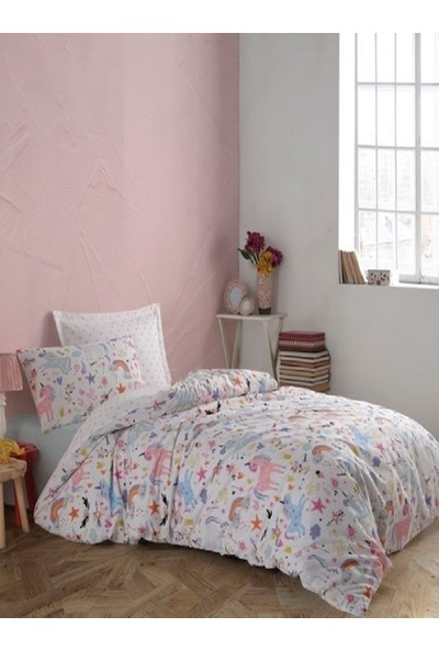 Soley Dream Ranforce Genç Nevresim Takımı 160X220 cm Soley Dream Ranforce Genç Nevresim Takımı 160X220 cm