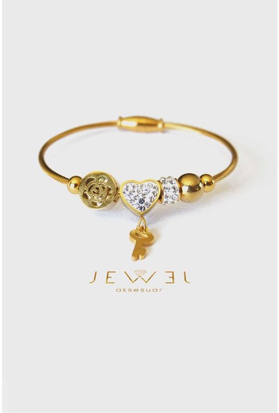 Jewel P. Model Himera Gold Altın Kaplama Bileklik Jewel P. Model Himera Gold Altın Kaplama Bileklik