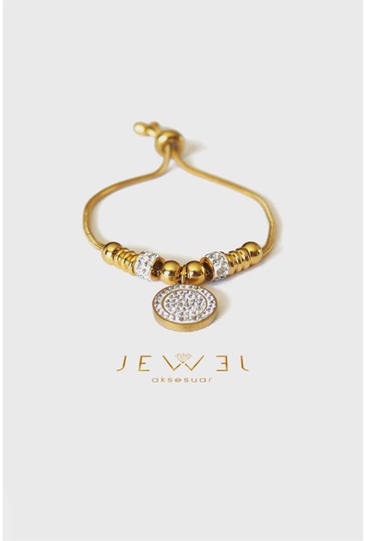 Jewel P. Model Asansörlü Maia Gold Altın Kaplama Bileklik Jewel P. Model Asansörlü Maia Gold Altın Kaplama Bileklik