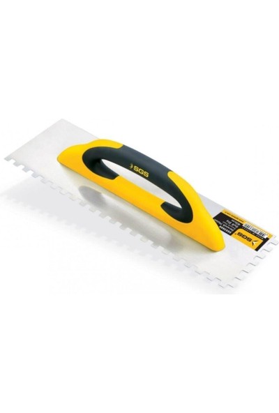Sgs Seramik Malası Kauçuk Saplı 10 x 10 Diş 40 cm SGS3611