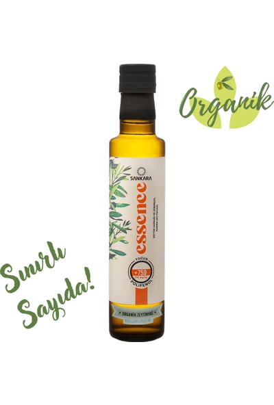 Sankara 750+ Yüksek Polifenollü Essence Zeytinyağı 500 ml Sankara Gurme 00258682376145787-2