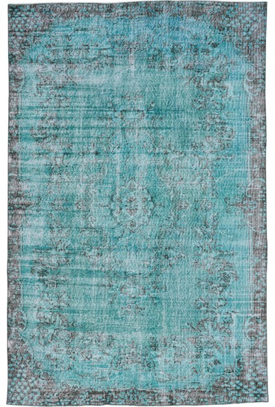 Naar Vintage 54241 Turkuaz Halı 193x303 ~ 5.85 M2