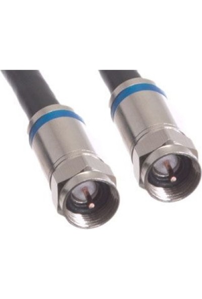 Crescent Digitürk Sıkmalı F Konnektörlü Hazır Anten Kablosu Folyolu Rg6 1 Metre Crescent Digitürk Sıkmalı F Konnektörlü Hazır Anten Kablosu Folyolu Rg6 1 Metre