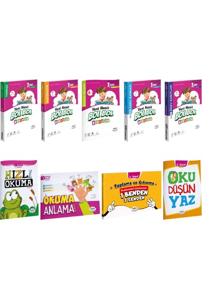 Öğretmen Evde Yayınları 1. Sınıf 2. Dönem Seti