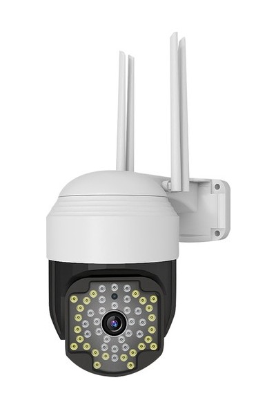 Kingboss Motorlu 360 Dönüşlü Gece Görüşlü 1080P 48LEDLI Dış Mekan Kamerası