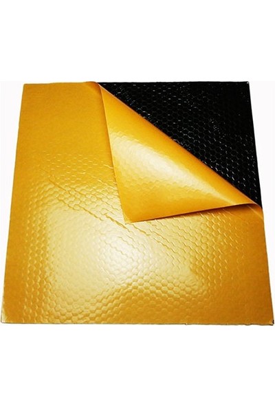 Hira Teknik Ses Kesici Zift Levha Izolasyon Levhası 45 x 50 cm 10 Adet Hira Teknik Ses Kesici Zift Levha Izolasyon Levhası 45 x 50 cm 10 Adet