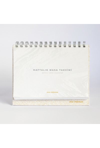 Joo Stationery Joo Haftalık Masa Takvimi