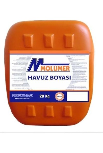 Molümer Havuz Boyası 20KG Mavi