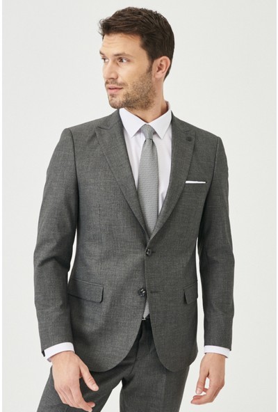 Altınyıldız Classics Ekstra Slim Fit Dar Kesim Kırlangıç Yaka Takım Elbise Altınyıldız Classics Ekstra Slim Fit Dar Kesim Kırlangıç Yaka Takım Elbise