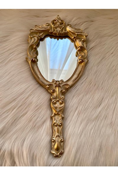 Tuğba Home El Aynası Dantel Krem