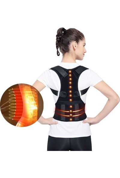 Ankaflex Kadın Erkek Dik Durus Korsesi Bel Sırt Omuz Korsesi Dik Durma Aparatı