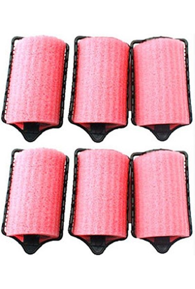 6 Adet Ev Kendini Kavrama Sünger Saç Rulo Curlers Salon Kuaförlük Styling Araçları 6 Adet Ev Kendini Kavrama Sünger Saç Rulo Curlers Salon Kuaförlük Styling Araçları