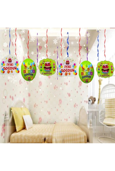 Sayar 6'li Asmali Tavan Süsü Iyi̇ Ki̇ Doğdun Sayar 6'li Asmali Tavan Süsü Iyi̇ Ki̇ Doğdun