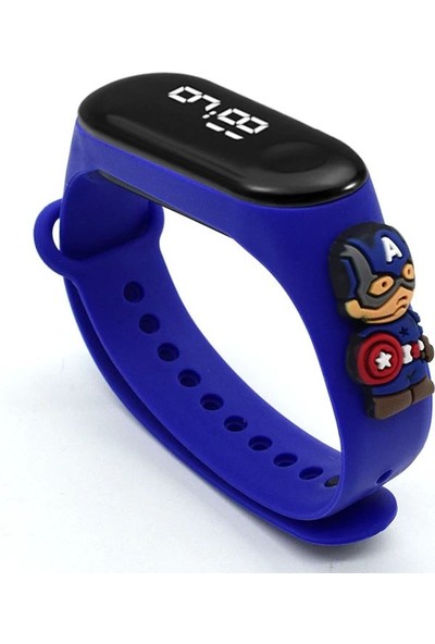 Kumik Captain Amarica Dijital Çocuk Saati