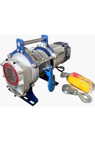 Shun 1500 kg Profesyonel Vinç 380 Volt 30 Metre 3 Hp Shun 1500 kg Profesyonel Vinç 380 Volt 30 Metre 3 Hp