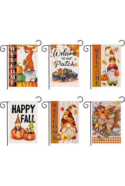 BDZ Mall Lbq Şükran Günü Sonbahar Kabak Cüce Kafes Çift Taraflı Hoşgeldiniz Bahçe Bayrağı (Yurt Dışından) BDZ Mall Lbq Şükran Günü Sonbahar Kabak Cüce Kafes Çift Taraflı Hoşgeldiniz Bahçe Bayrağı (Yurt Dışından)