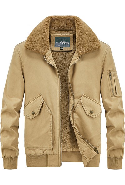 Gemdeck Erkek Günlük Ceket Kalın Sherpa Ceket Astarlı Polar Tam Zip Ceket (Yurt Dışından) Gemdeck Erkek Günlük Ceket Kalın Sherpa Ceket Astarlı Polar Tam Zip Ceket (Yurt Dışından)