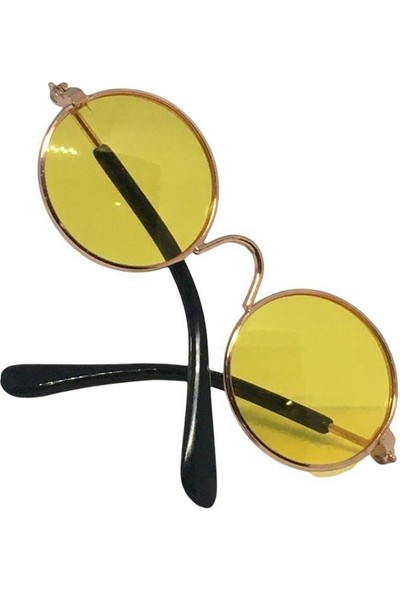 Oripet Kedi ve Küçük Irk Köpek Güneş Gözlüğü Sarı
