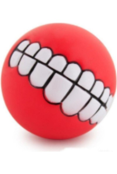 Angora Köpek Için Gülen Surat Oyun Topu 12 cm Angora Köpek Için Gülen Surat Oyun Topu 12 cm