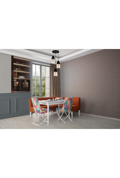 Dekorew Color Mutfak Köşe Masa Sandalye Takımı (Ek Bank) Dekorew Color Mutfak Köşe Masa Sandalye Takımı (Ek Bank)