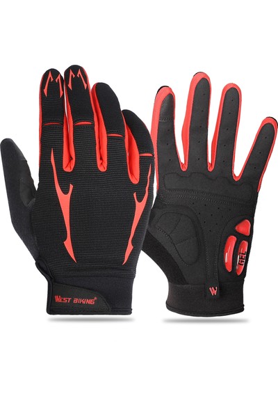 West Biking Tam Parmak Dağ Bisiklet Eldiveni Dokunmatik Ekran Hassasiyetli Xl - Siyah (Yurt Dışından) West Biking Tam Parmak Dağ Bisiklet Eldiveni Dokunmatik Ekran Hassasiyetli Xl - Siyah (Yurt Dışından)