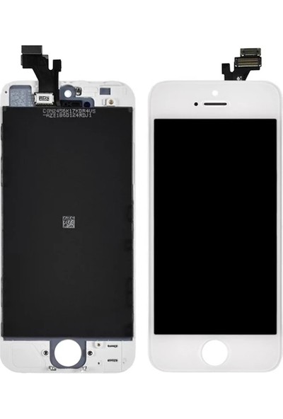 Baykal Apple iPhone 5 LCD Beyaz Ekran