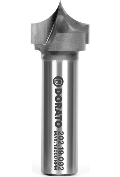 Dorato 2 Ağızlı Radüslü Profil Cnc, Freze Ucu Dorato 2 Ağızlı Radüslü Profil Cnc, Freze Ucu