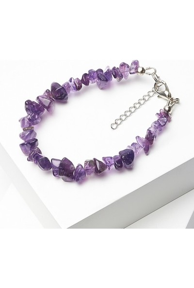 Ryso Store Ametist Kırık Doğal Taş Bileklik Ryso Store Ametist Kırık Doğal Taş Bileklik
