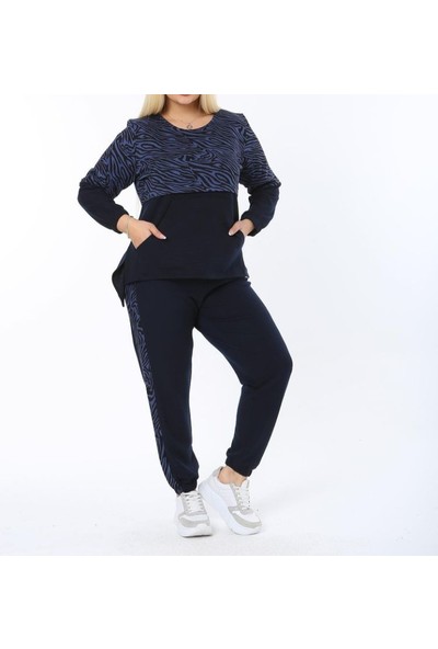 Tiri-Wir Kadın Büyük Beden Eşofman Takımı