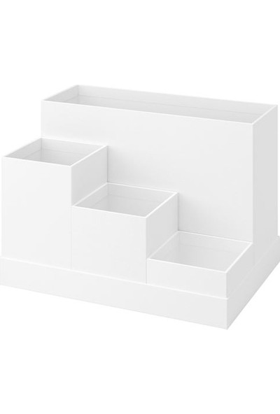 Masaüstü Düzenleyicisi Beyaz Renk Ikea 18X17 cm Ofis-Masa Üzeri Düzenleme Masaüstü Düzenleyicisi Beyaz Renk Ikea 18X17 cm Ofis-Masa Üzeri Düzenleme