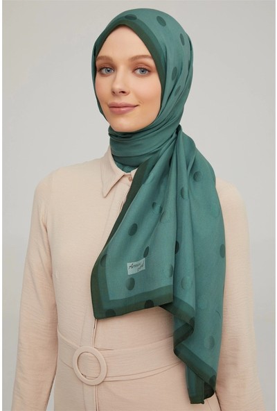 Armine Trend Violet Şal 2 Zümrüt