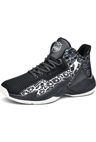 Sitong Siyah - Beyaz Basketbol Ayakkabısı (Yurt Dışından)