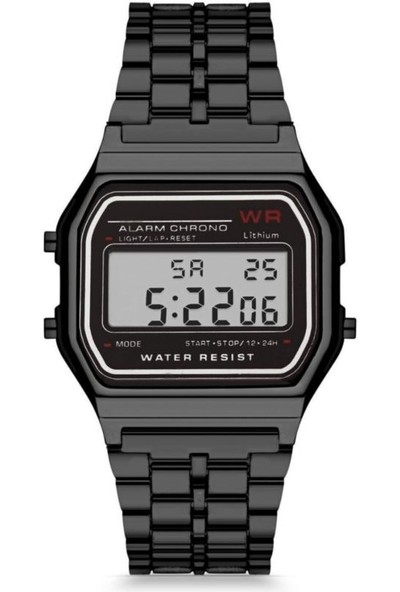 Casio Wr Siyah Metal Kardon Unisex Kol Saati